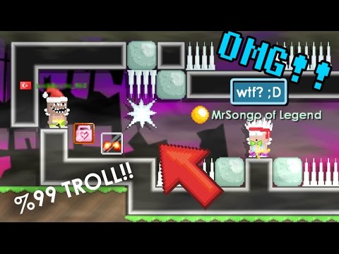 GrowTopia | %99,999 TROLL WORLD!! - YouTube