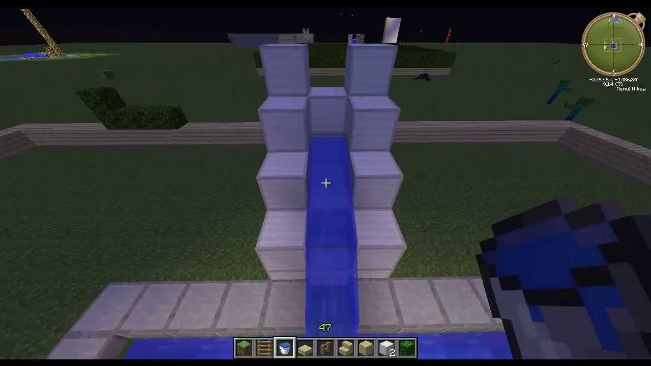 4-COMO HACER UNA PILETA EN MINECRAFT FACIL - YouTube