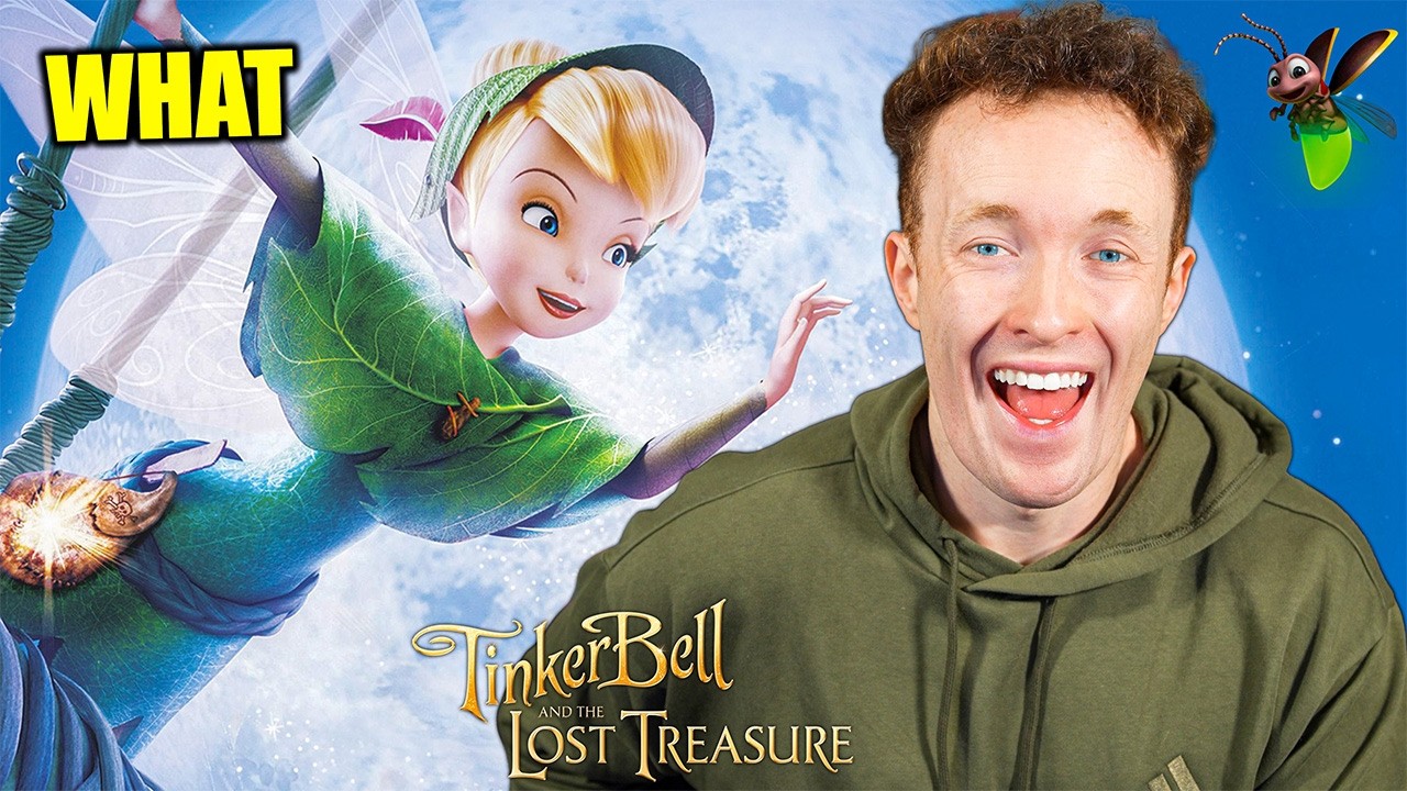 Grown Man Watches A TINKERBELL Movie (Lost Treasure) - YouTube