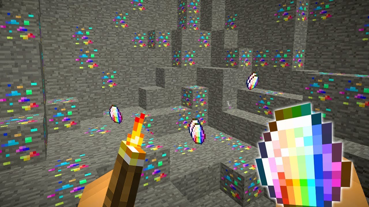 Tear De Arco Iris Encanta Minecraft