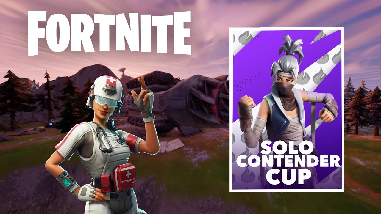 🔴FORTNITE LIVE / SOLO CONTENDER CUP - YouTube