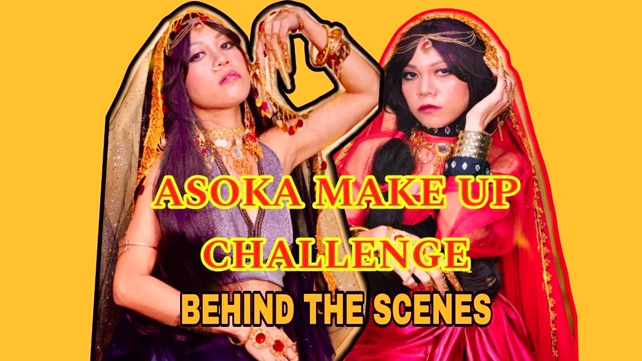 BEHIND THE SCENE OF MIYANG ASOKA MAKE UP CHALLENGE - YouTube