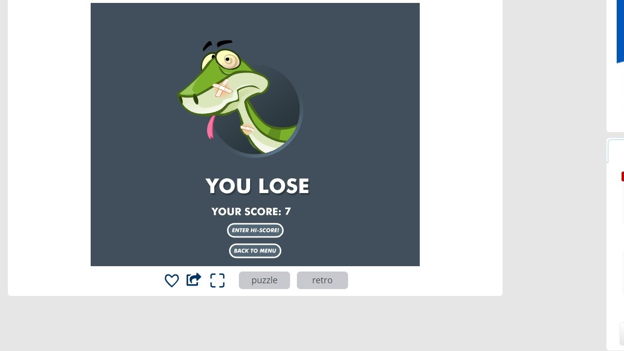 Miniclip Snake Game Play in 2022 - YouTube