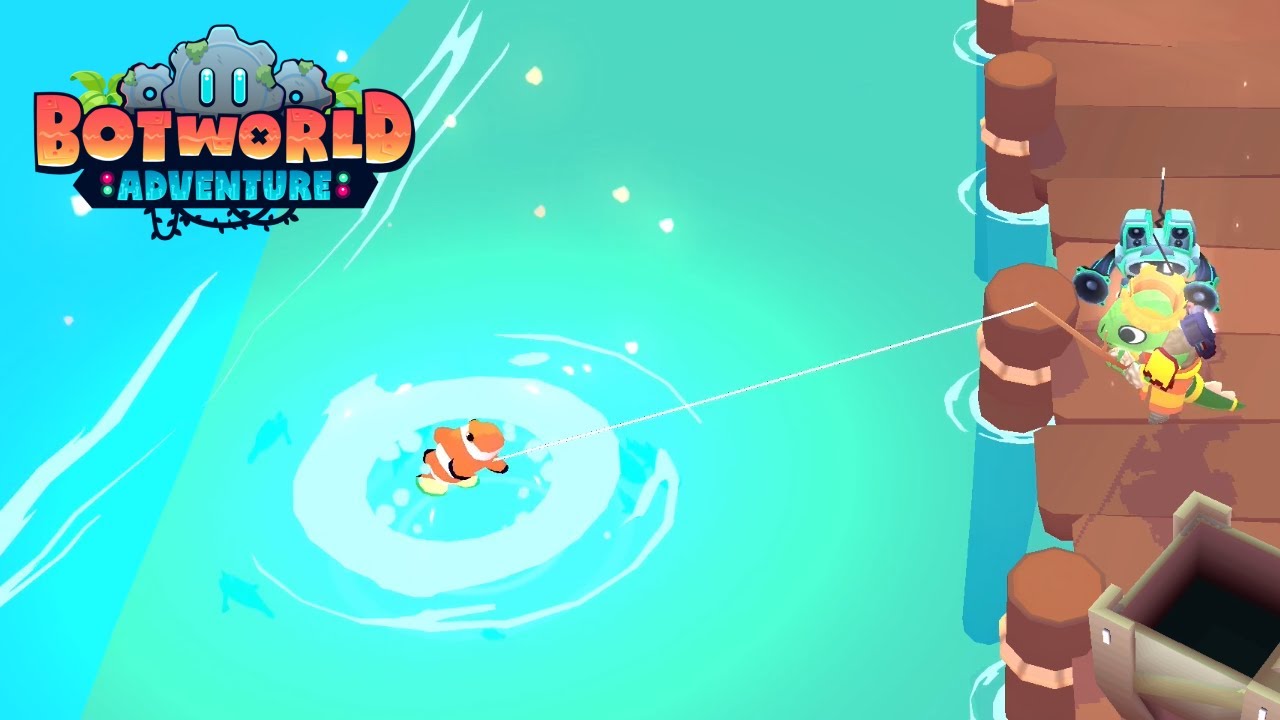 Fishing in Botworld is 10/10! - YouTube