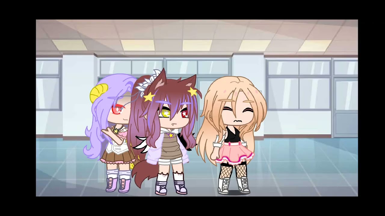 ~just call my name~()gacha club() ft: mc,Lucifer,random brat person and ...