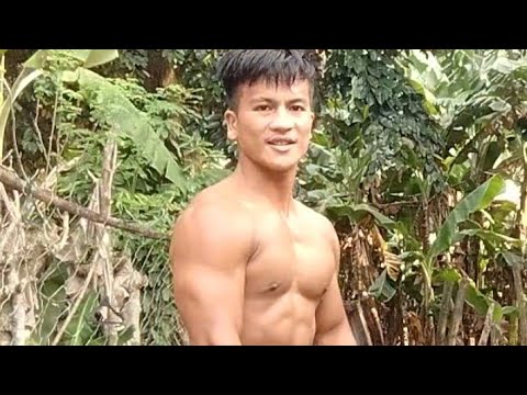 Chest workout at home || barbell bench press || Boss Neil Vlog - YouTube