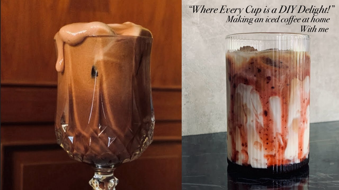 Home Cafe: Iced Coffee Compilation | Easy DIY Recipes with Instant ...