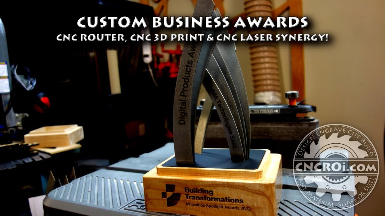 Custom Business Awards: CNC Synergy! - YouTube