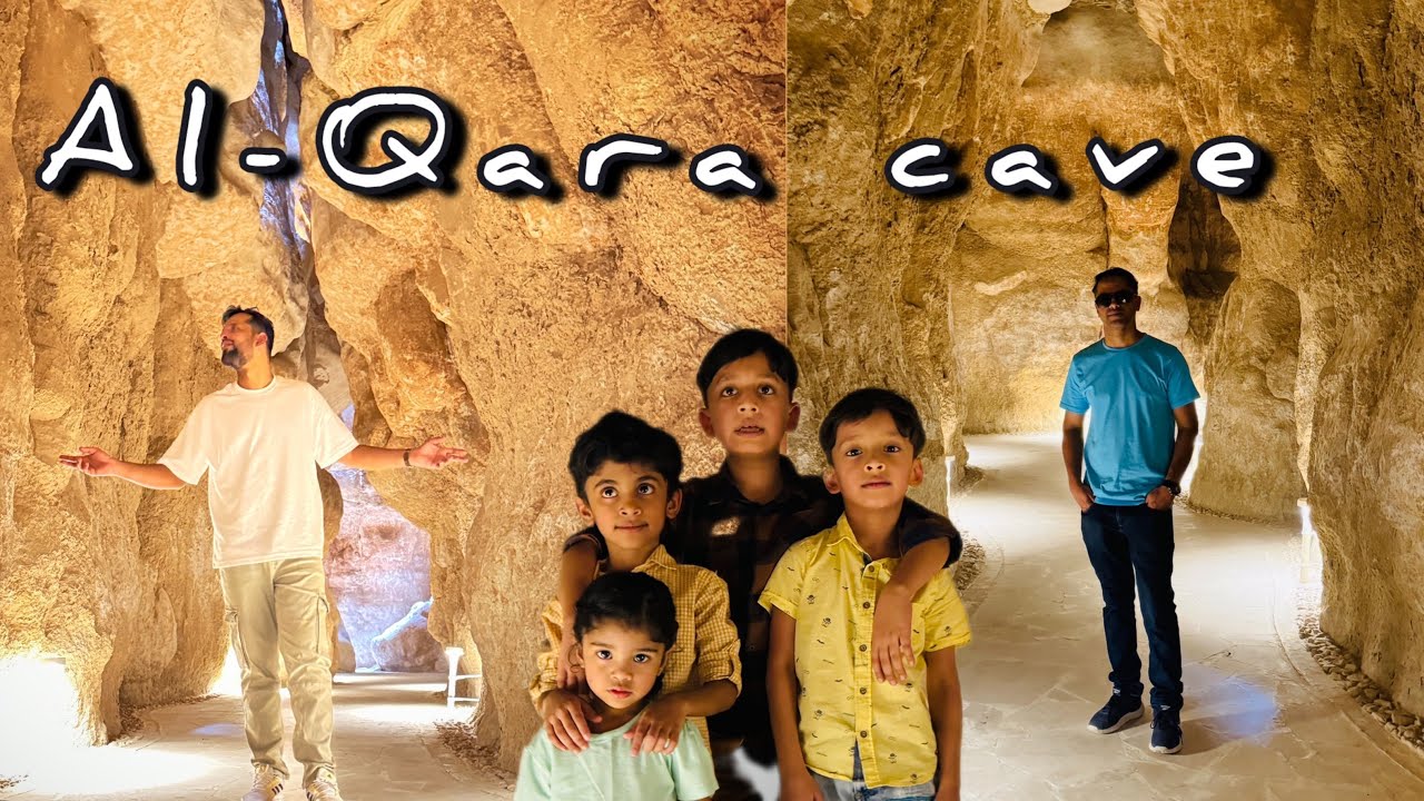 Al Qarah Cave by road QATAR TO KSA - 4K - YouTube