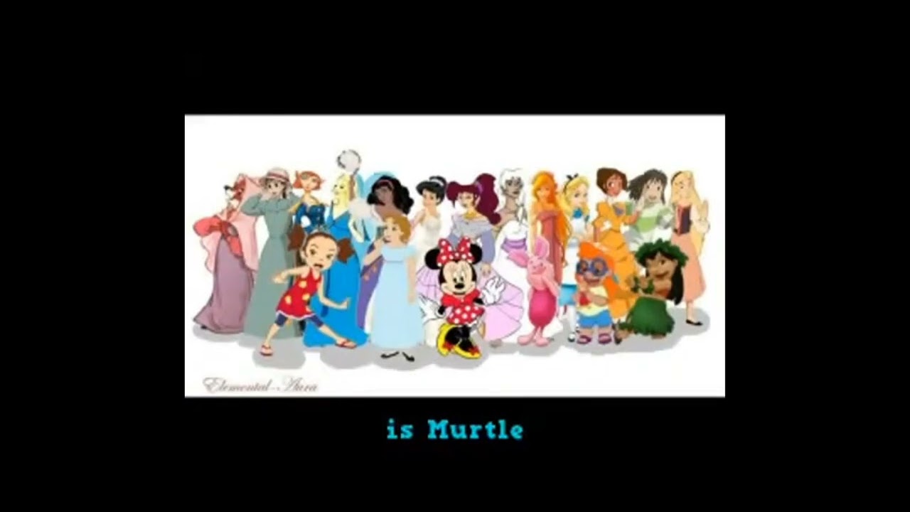 Non disney princesses Adding+2 reversed - YouTube