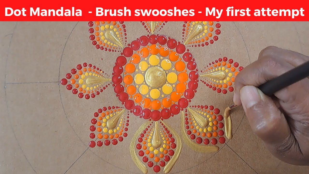 Zero to Hero | Brush strokes | Step by step | Dot Mandala | 1 | ATM ...