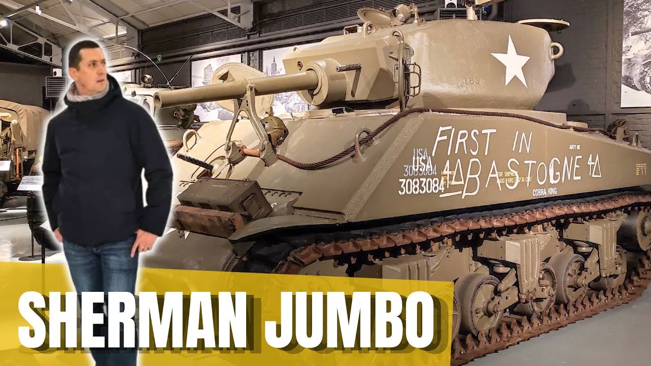 Sherman Jumbo - First in Bastogne - YouTube