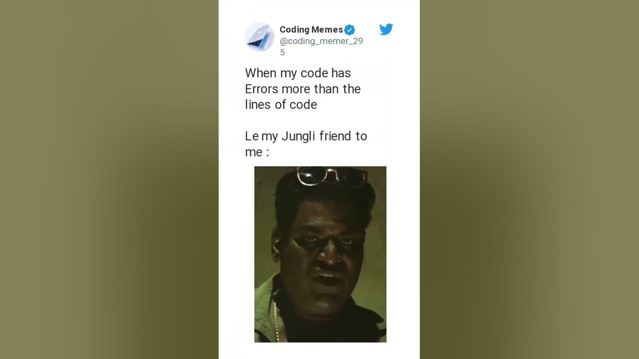 Me To That Guy Are Ja Re π
Coding Programming Codingmemes Memes Code Cs Funny Youtube