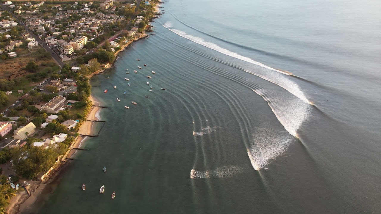 Tamarin Bay beach - Mauritius Island - YouTube