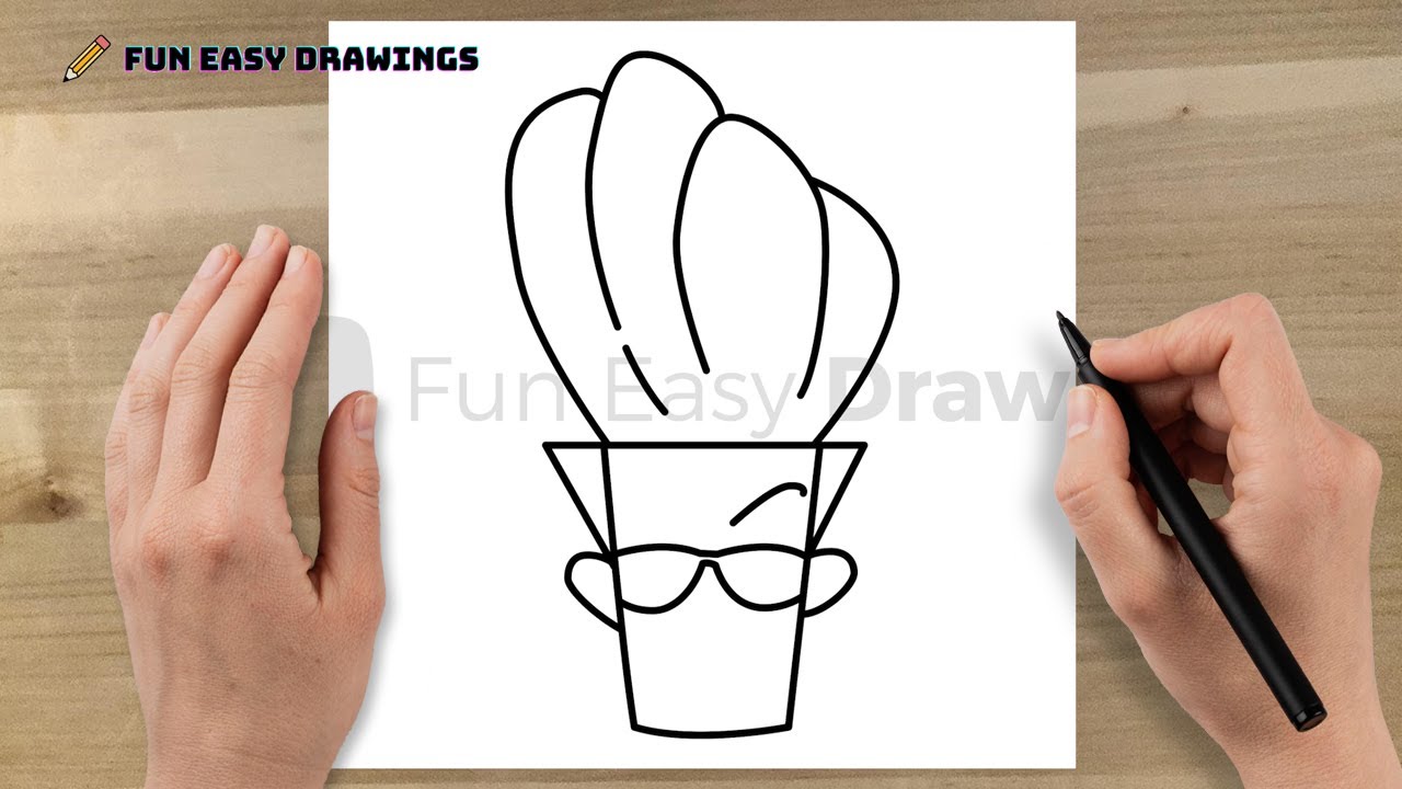 How to Draw a Johnny Bravo Easy -Fun Easy Drawings #FunEasyDrawings # ...