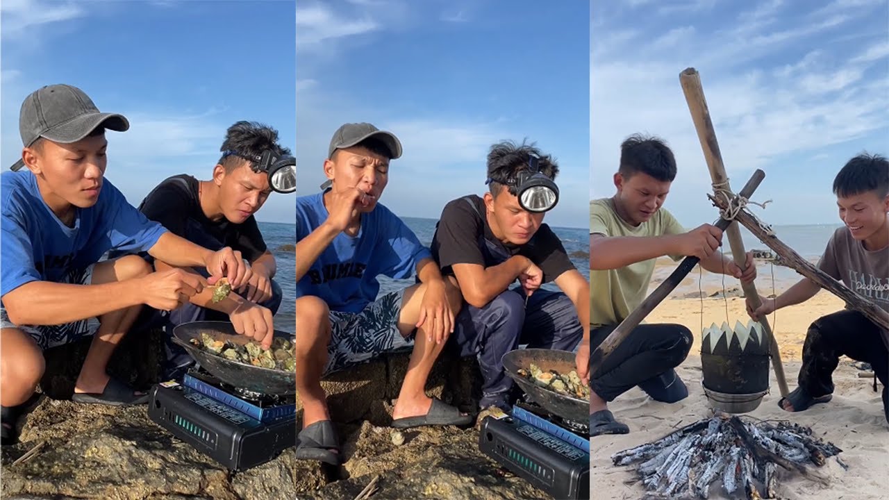 【Island Brothers】親情在海畔，Island Brothers 趕海日常中的家庭溫暖與傳承#fishing #户外赶海 ...