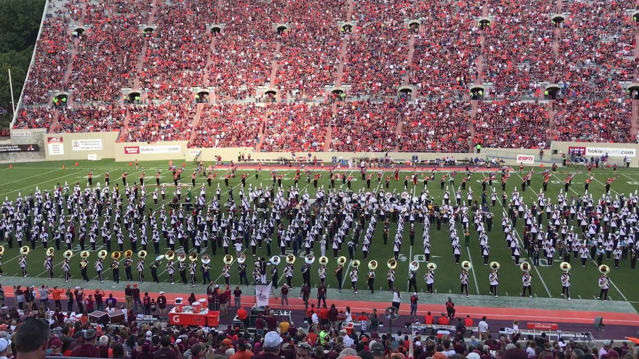 Virginia Tech Hokie Pokie Band Day 2017 - YouTube