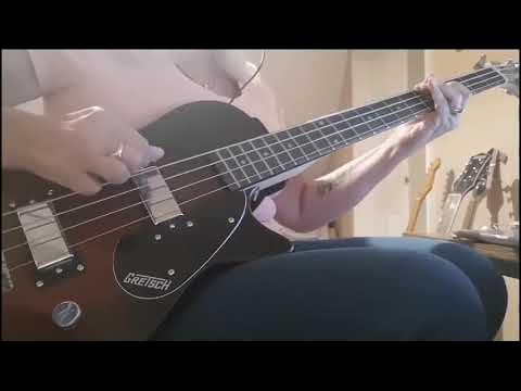 American Girl Tom Petty and the heartbreakers Bass Cover Gretsch bass - YouTube