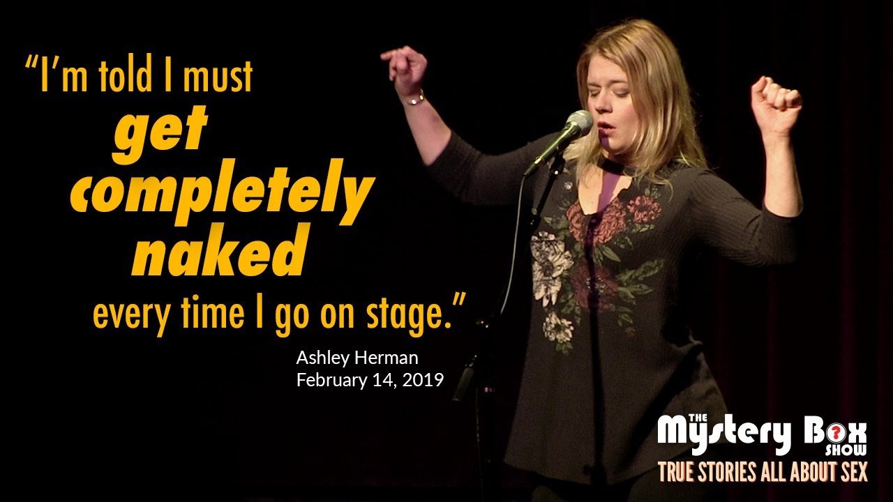 A Stripper's Lesson: Ashley Herman @ The Mystery Box Show - YouTube