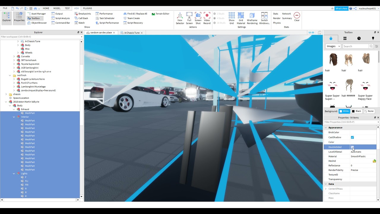 roblox studio || so this what doublesided for - YouTube