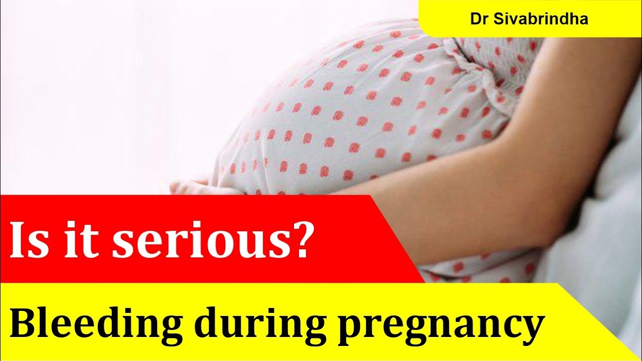 Bleeding during pregnancy First Trimester, Second Trimester & Third ...