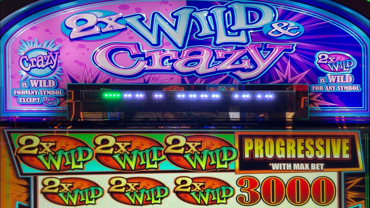 2x Wild & Crazy slot machine wild WINS - YouTube