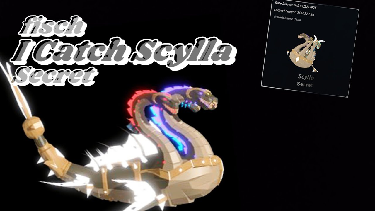 Roblox fisch i catch scylla #fisch #scylla - YouTube