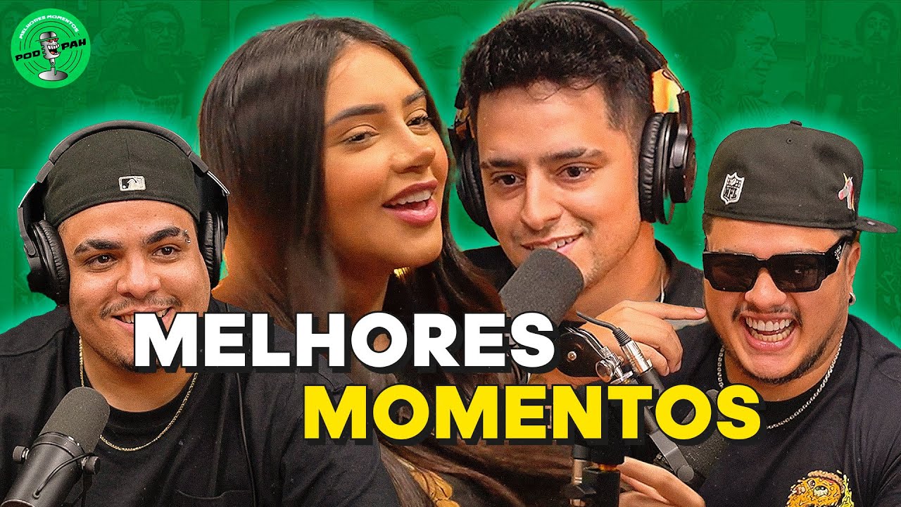 CORINGA & TAINÁ COSTA NO PODPAH - MELHORES MOMENTOS - YouTube