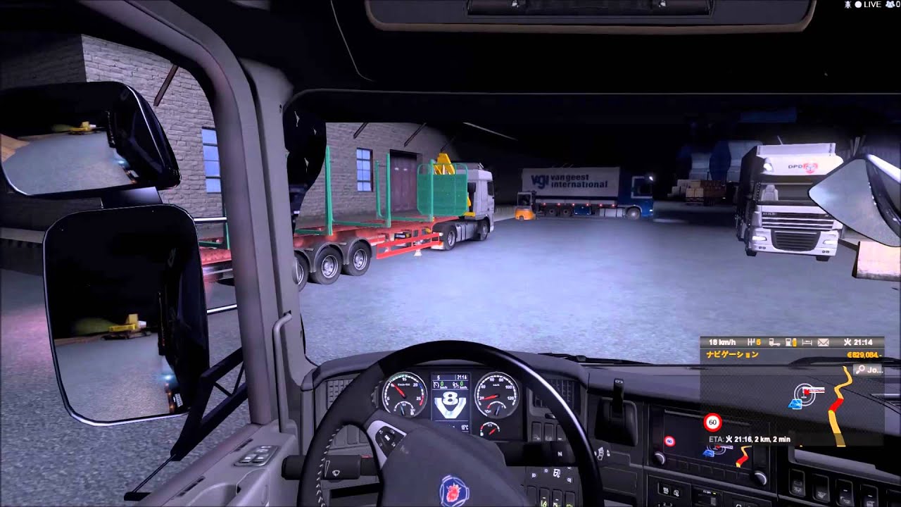 Euro Truck Simulator 2 With MHAPro map Eu 1.8.1.【ETS2】 - YouTube