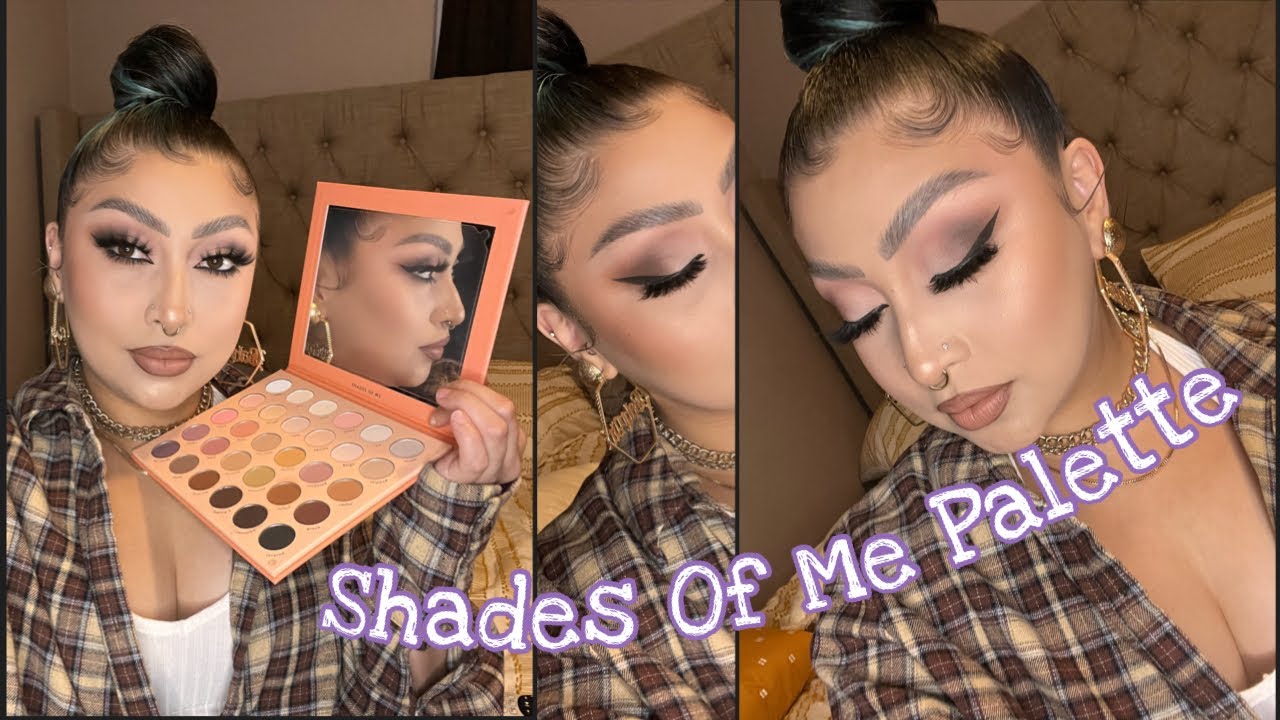 Quick And Easy Eyeshadow │Kara Beauty Shades Of Me Eyeshadow Palette ...