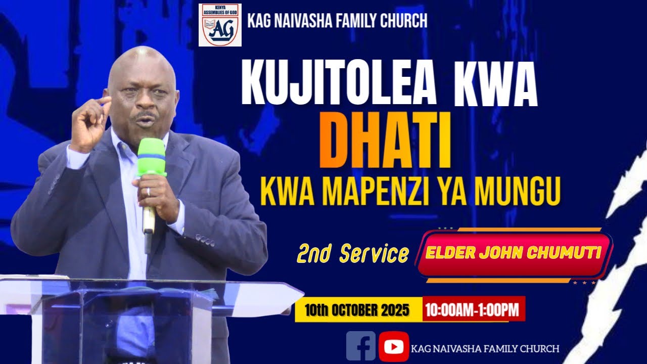 Kujitolea kwa dhati kwa mapenzi ya Mungu | John Chumuti | - YouTube