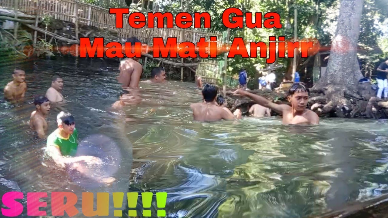 Berenang Di Wisata Alam Air Sumber Umbulan, Singosari, Malang, Jawa ...