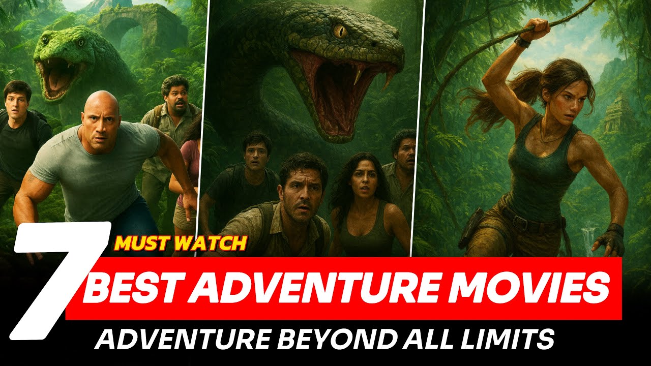 Top 7 Adventure Movies That Will Blow Your Mind! #princetalks - YouTube