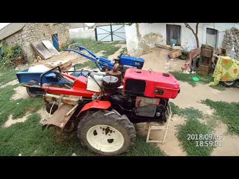 самый мощный мотоблок в Украине. 30 л.с. продолжение. - YouTube