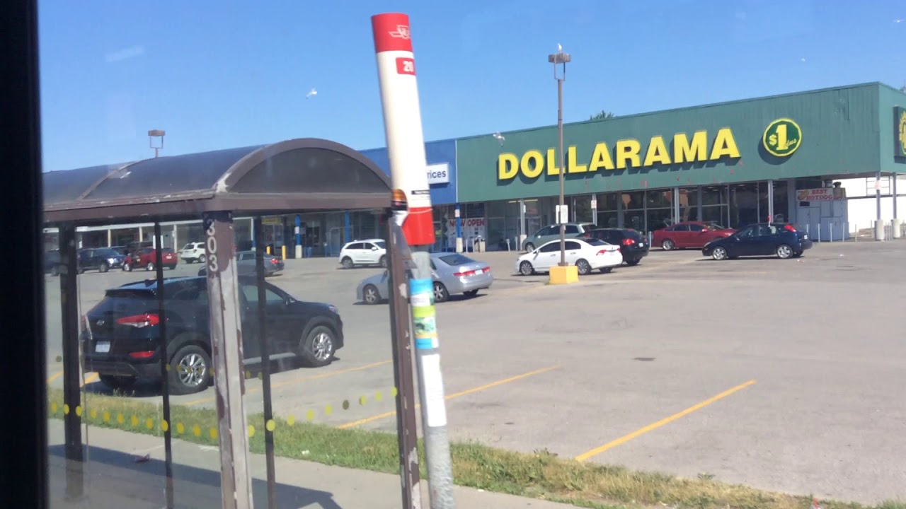 TTC Nova Bus Ride Route 57 Midland SouthBound Towards Kennedy Stn - YouTube