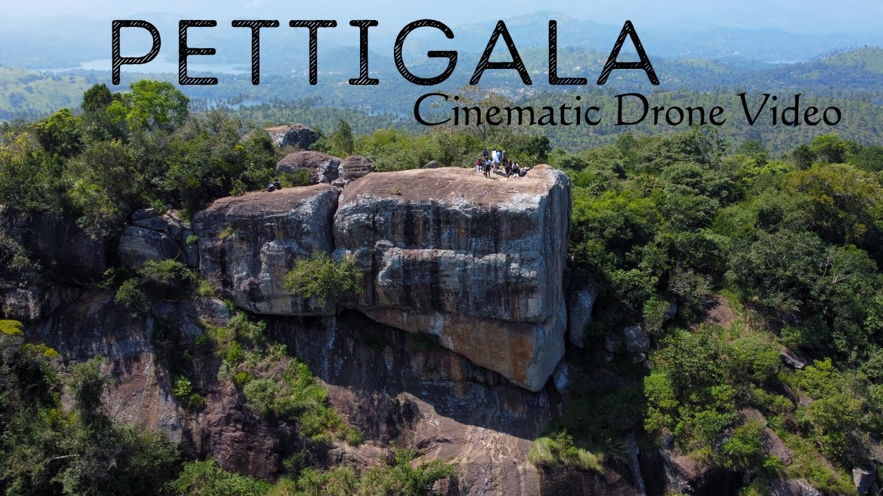 Pettigala mountain range | Bambaragala Sri Lanka | Cinematic Drone ...