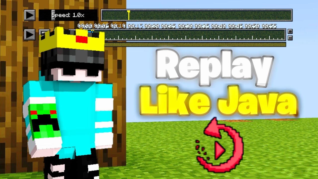 Java Like Replay Mod For MCPE 🤯 - YouTube