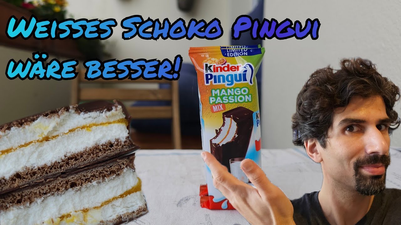 kinder Pingui Mango Passion Mix im Test - YouTube