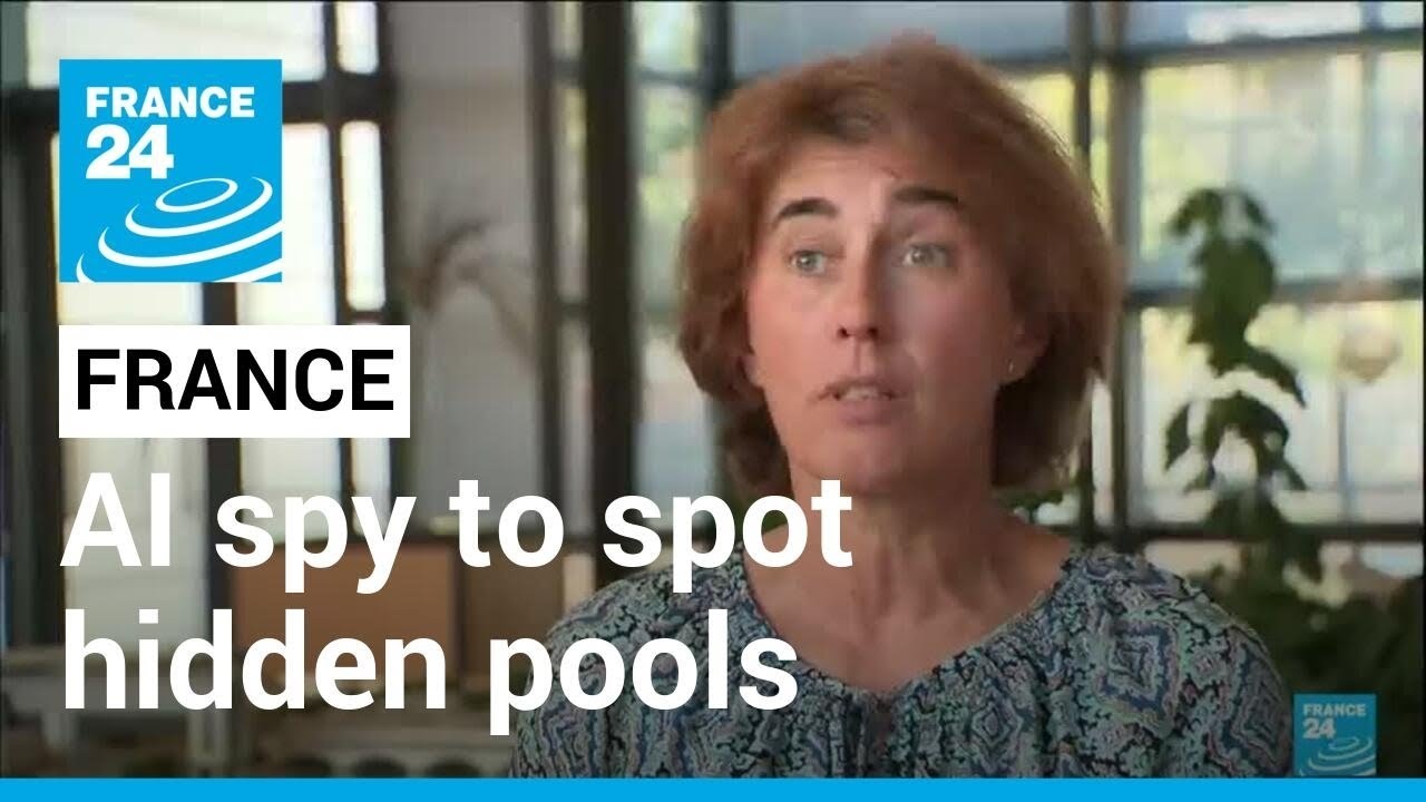 France taxman deploys AI spy to spot hidden swimming pools • FRANCE 24 ...