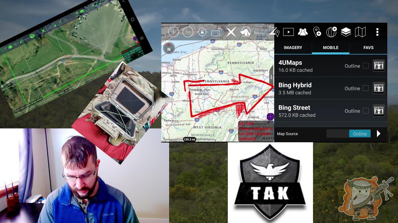 ATAK Walk Through - Map, Callsign and Display Settings - YouTube