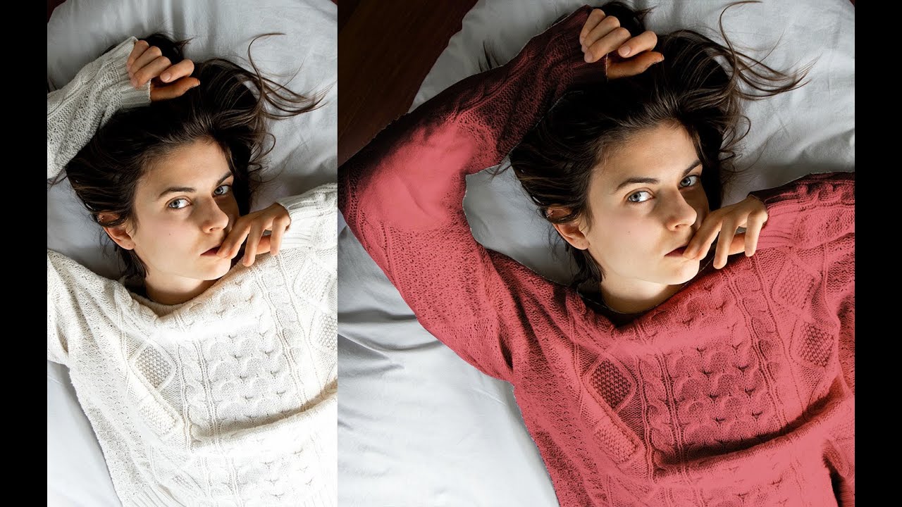 Change color in Photoshop from white, EASY! - YouTube