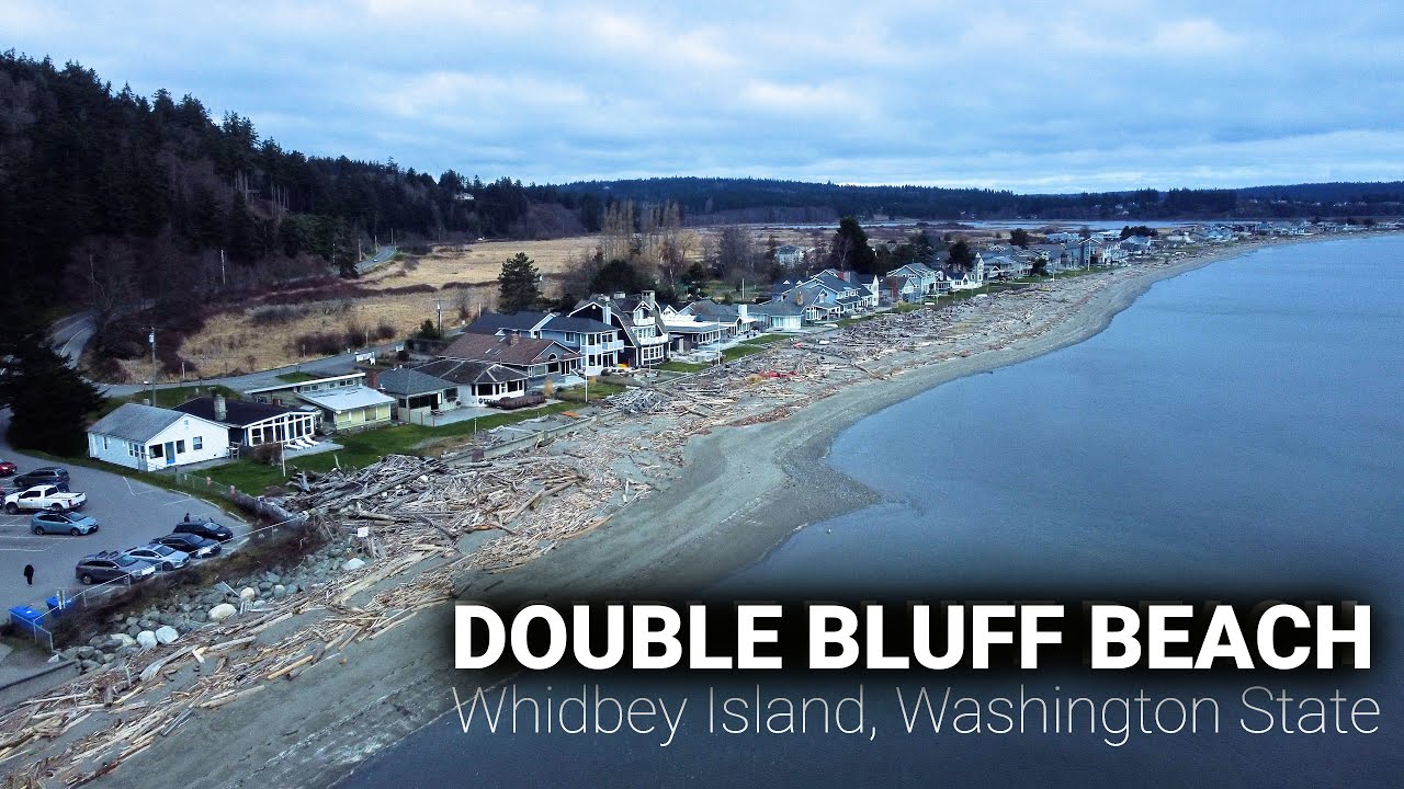 Double Bluff Beach, Whidbey Island - Washington State (4K) - YouTube