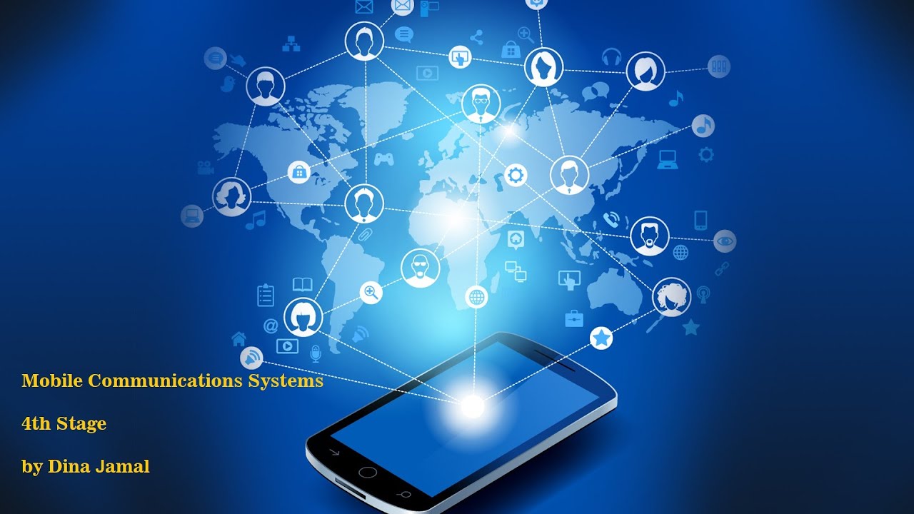 Mobile Communications Lec.1 Introduction by Dina Jamal - YouTube