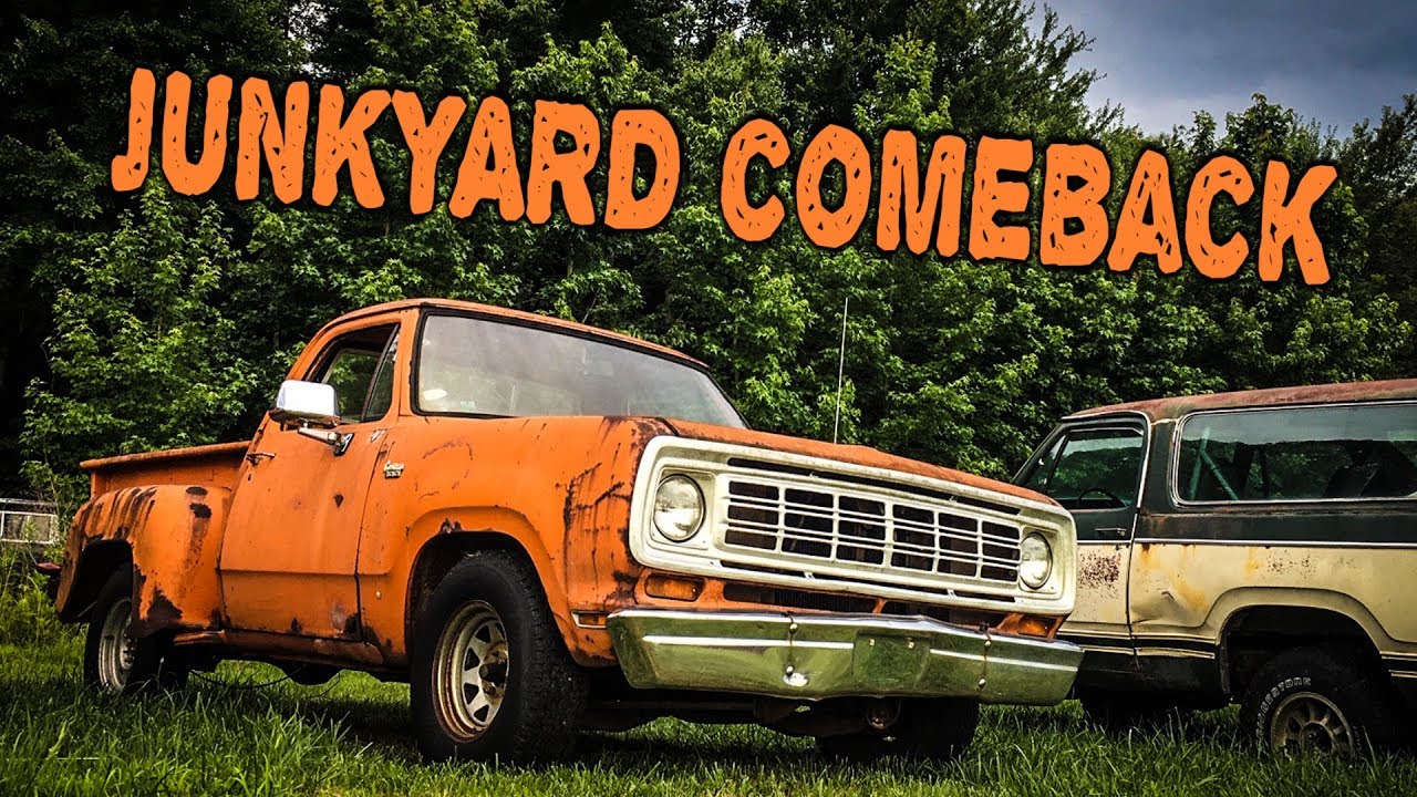 ABANDONED Junkyard Truck Revived After 13 Years! Part 1 - YouTube
