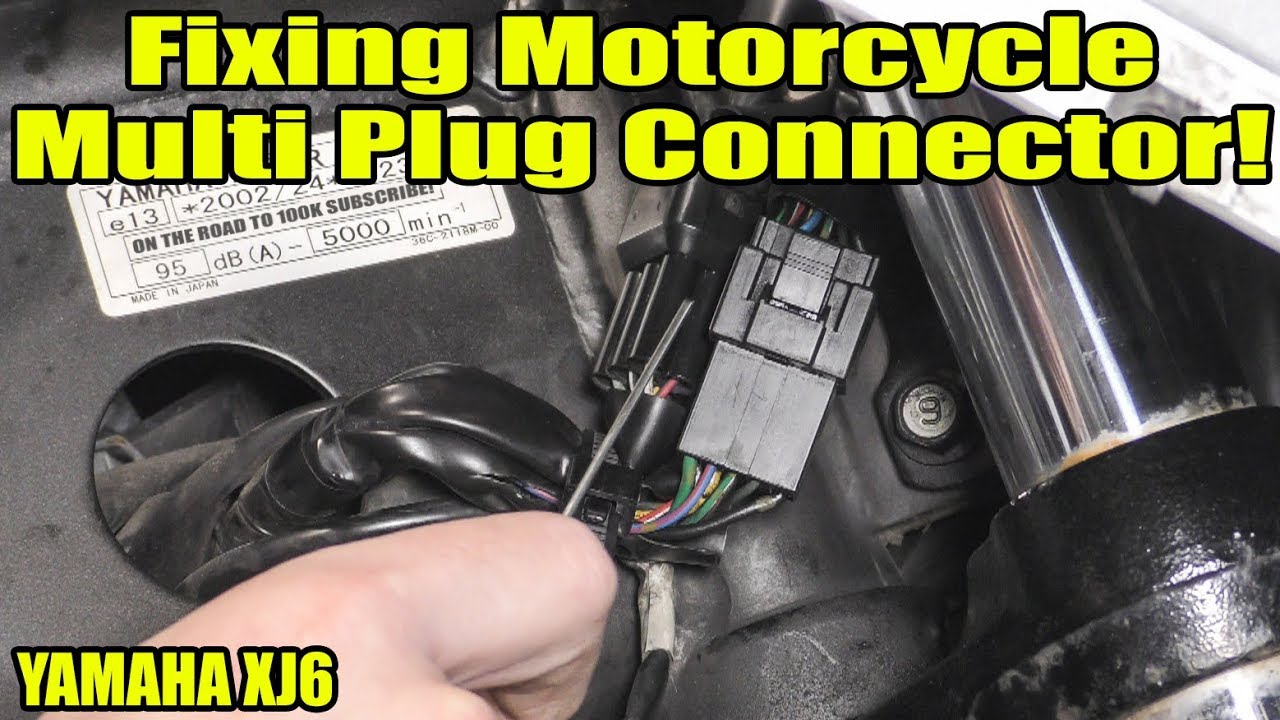 Fixing Motorcycle Multi Plug Connector! - YouTube