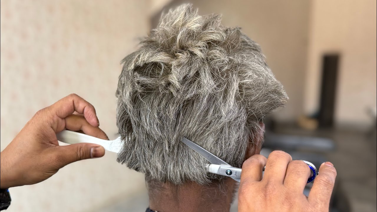 ASMR Scissor Fast Haircut | Real Cutting Sounds to Help You Sleep - YouTube