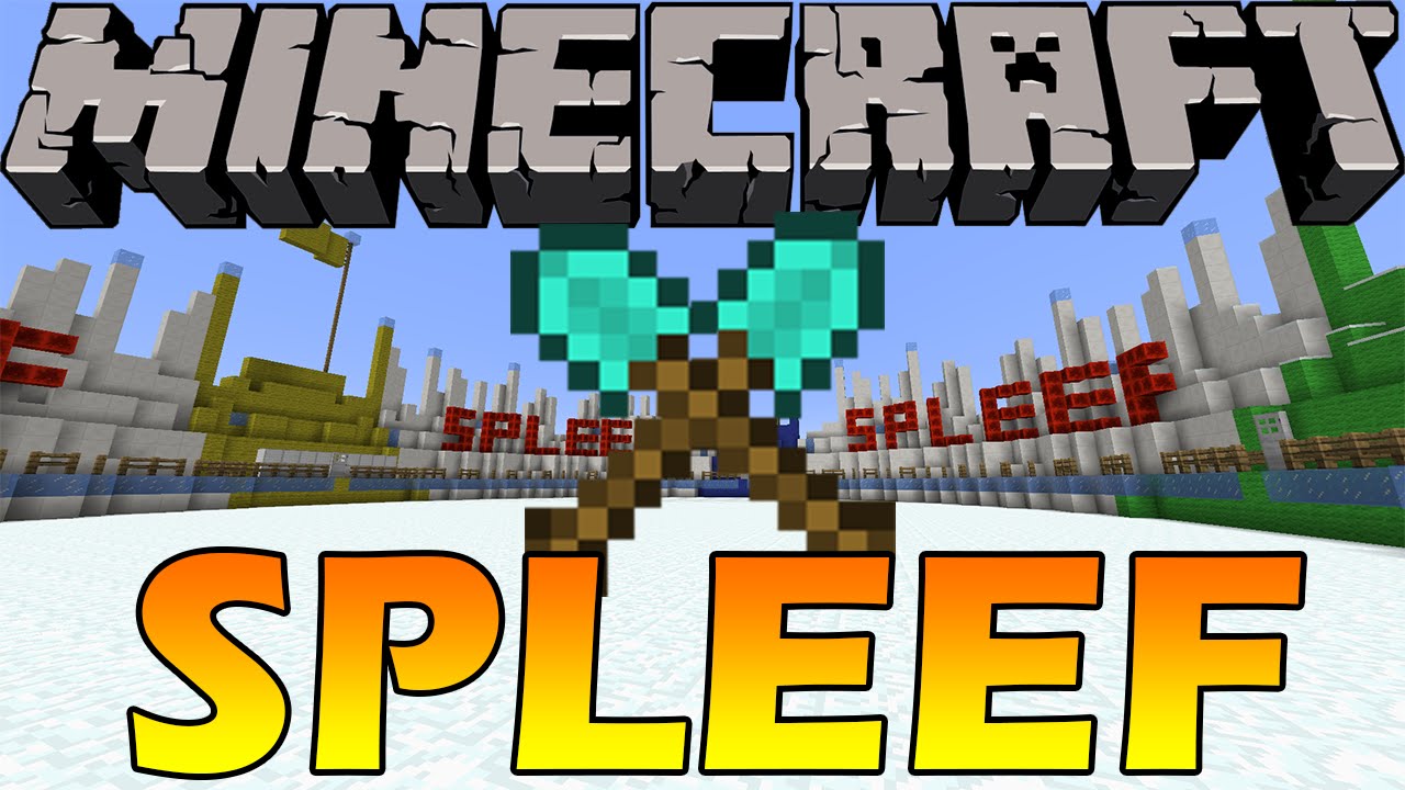 Minecraft : Spleef Gamemode. - YouTube