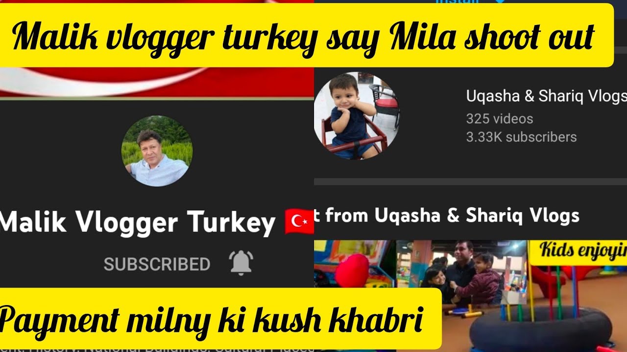 shoot out by@Malik vlogger turkey, bary YouTubers say Mila shoot out ...