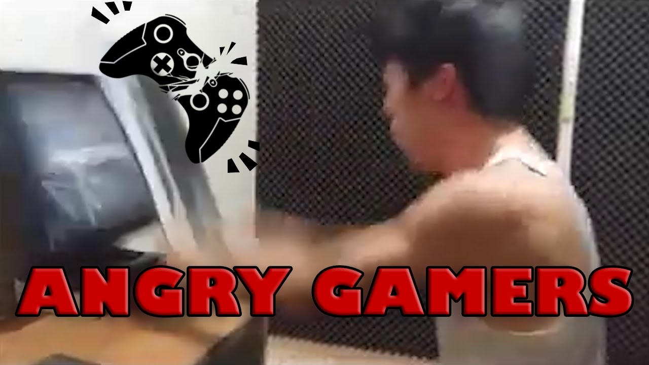 Angry Gamers Compilation - YouTube