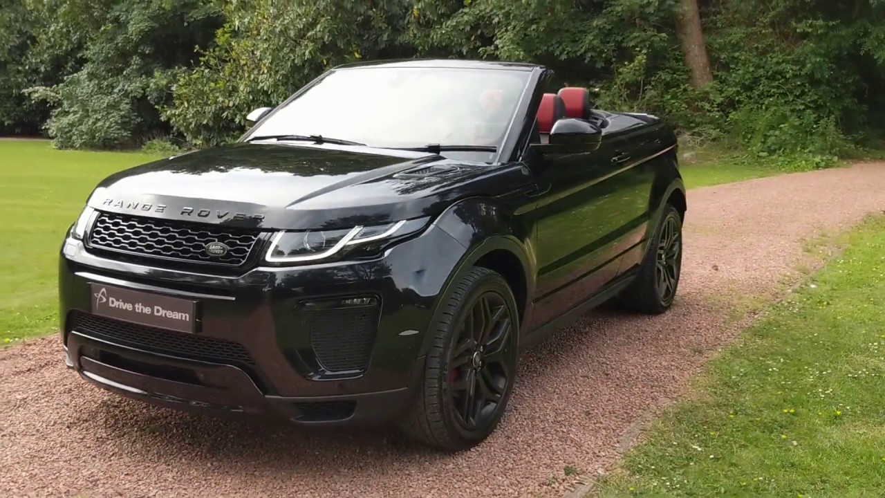 Range Rover Evoque TD4 HSE Dynamic Convertible - YouTube